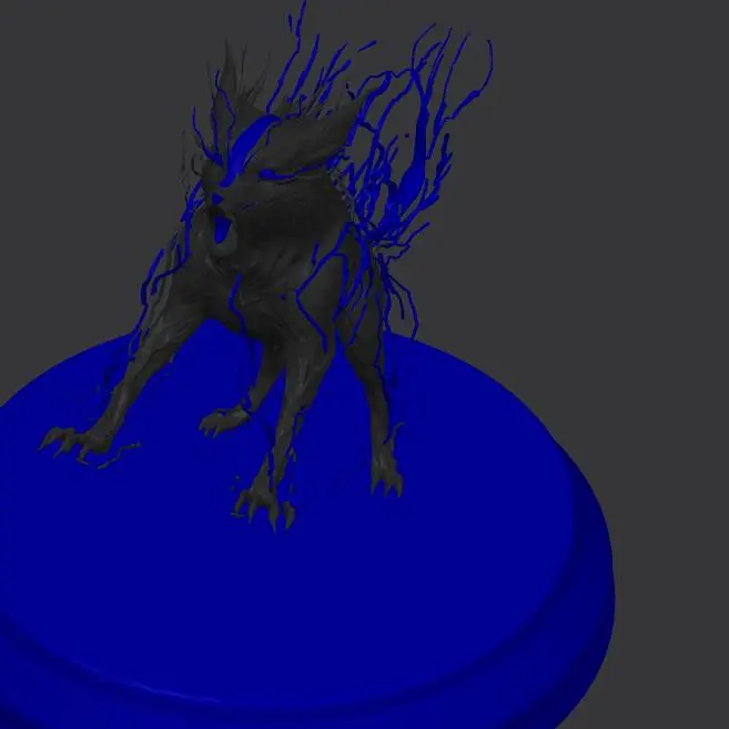 Archivos de impresora 3D | Archivo 3MF | Lightning dog CubeMe ...