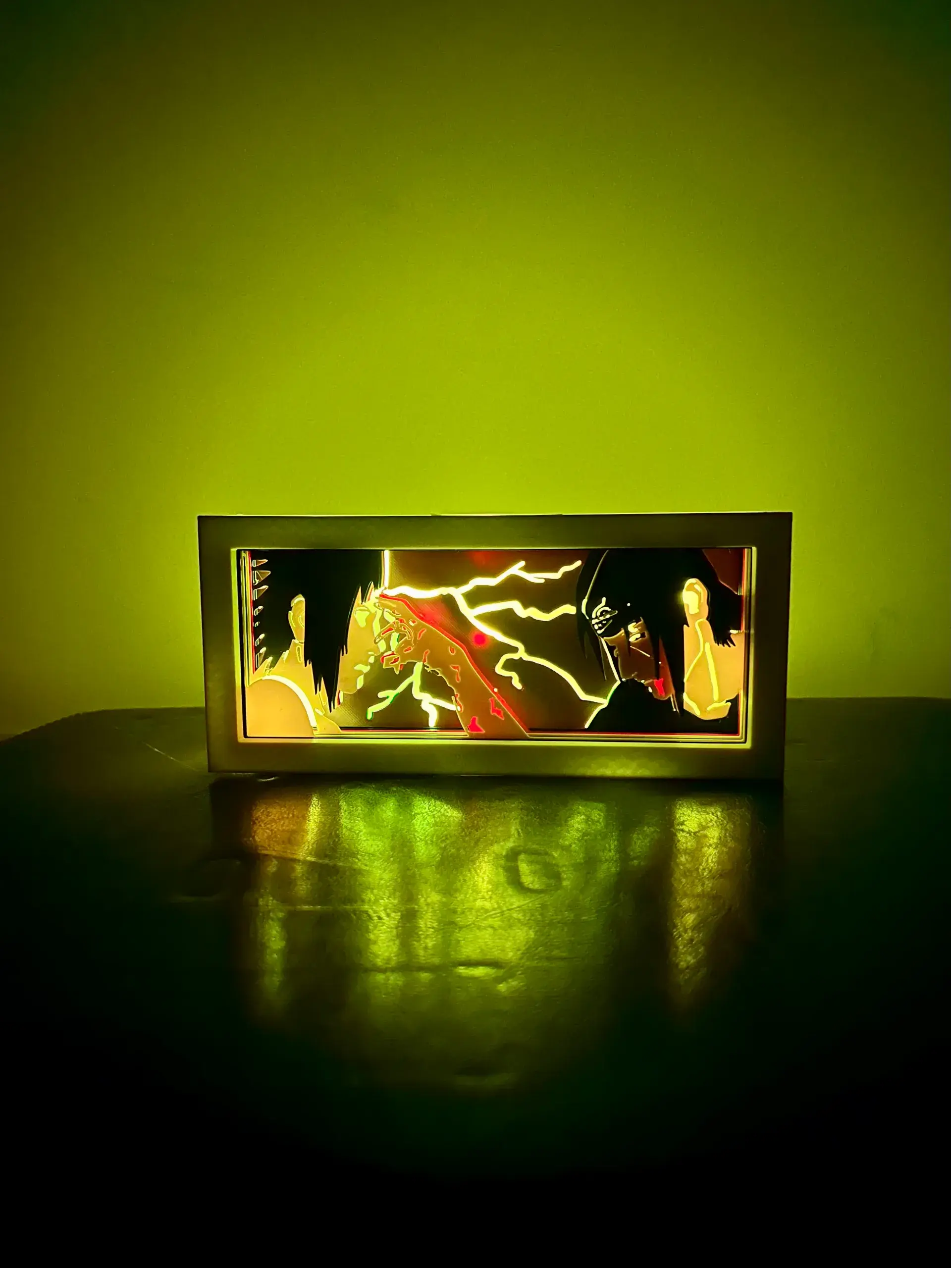 Home Decorations & Ornaments STL Download - Itachi x Sasuke - LED ...