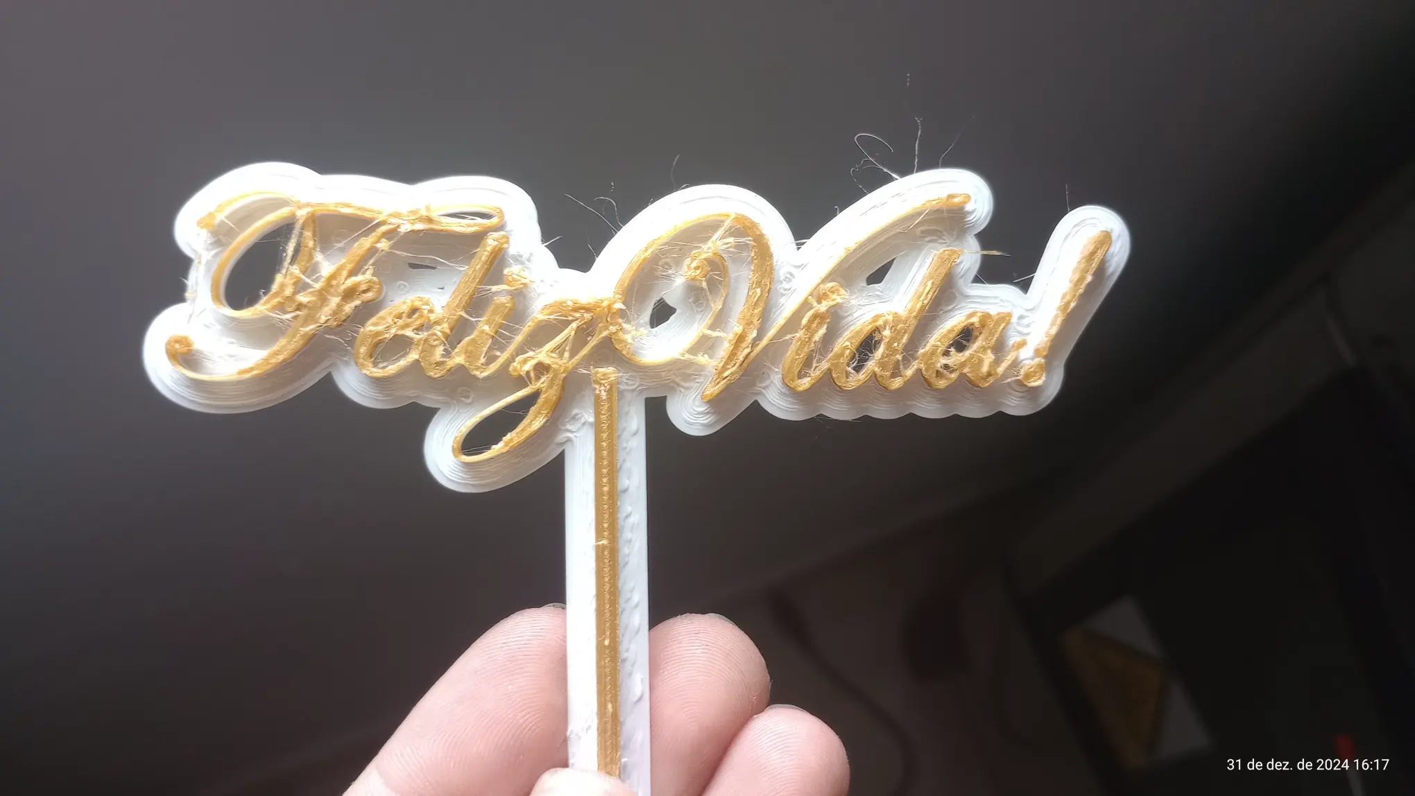 3D Printer Files | 3MF File | feliz vida sign | Creality Cloud