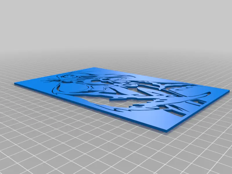 Free Digital Art STL Download - Storm stencil 4by SMT_M 🦊