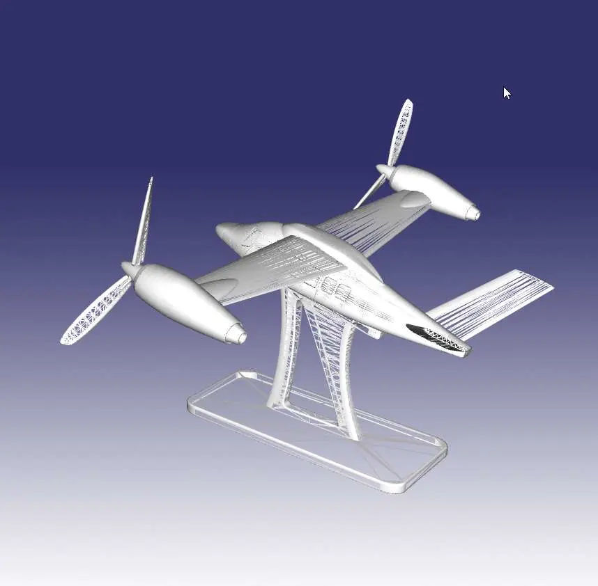 Drones & Aircraft STL Download - Military Vtol aircraftby Kolani3D_design