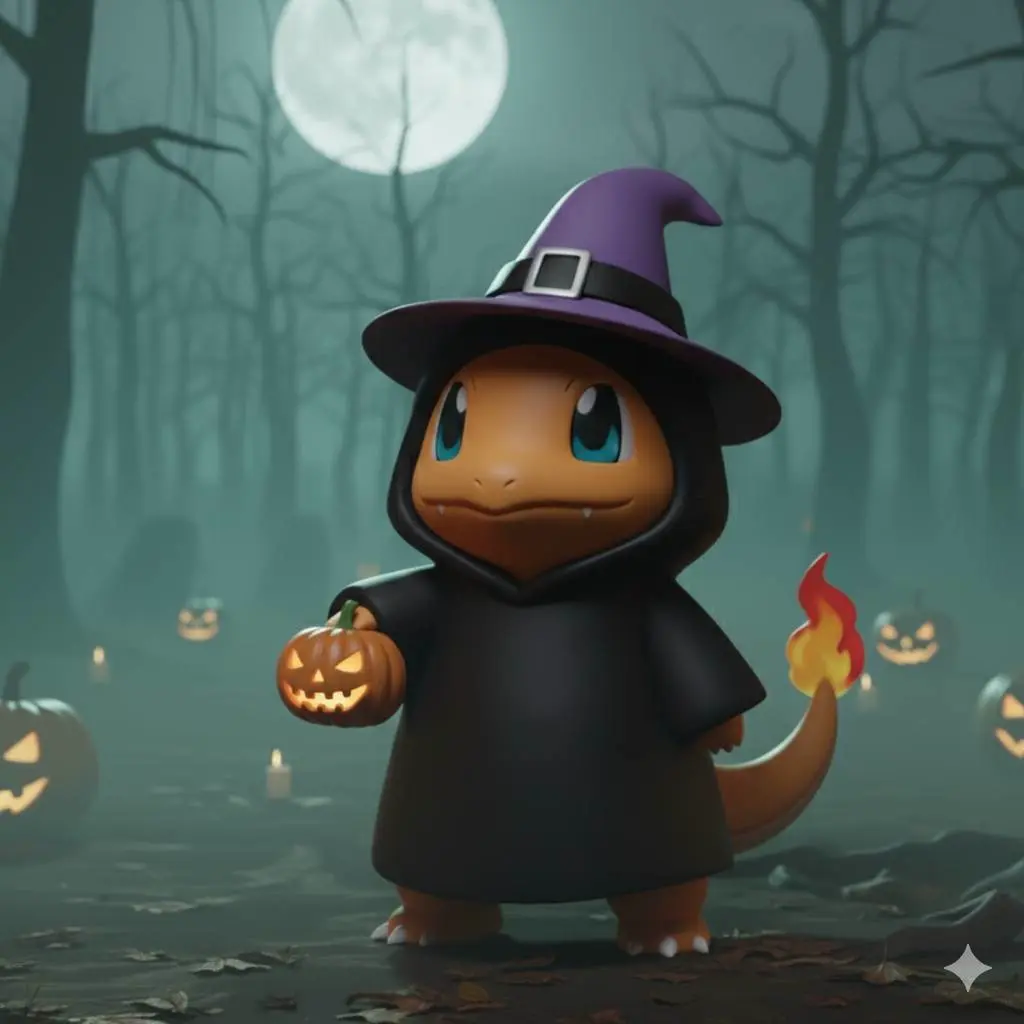 3D Printer Files | 3MF File | Halloween Charmander | Creality Cloud