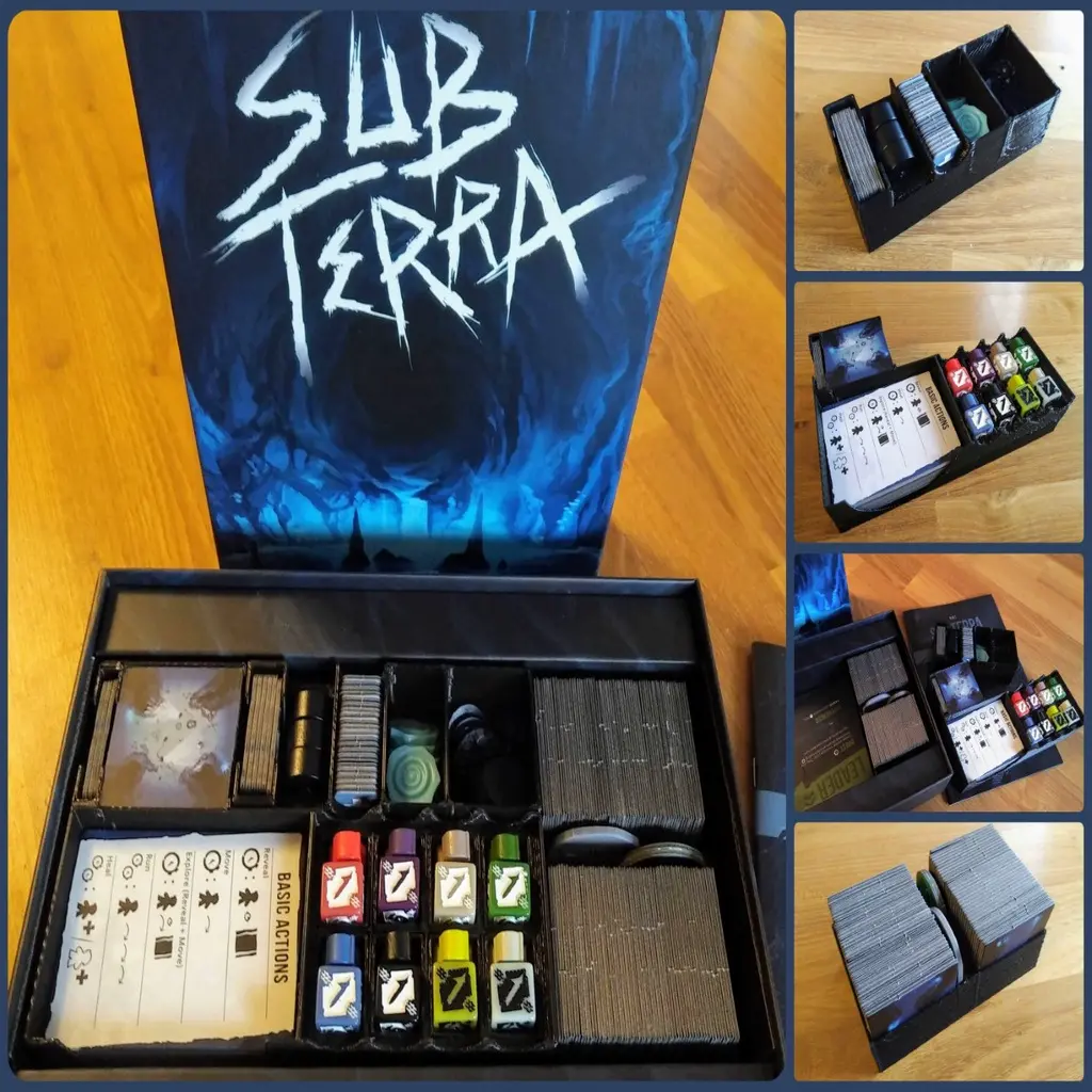 Free Board Games & Card Games STL Download - Sub Terra Organizerby SMT_M 🦊