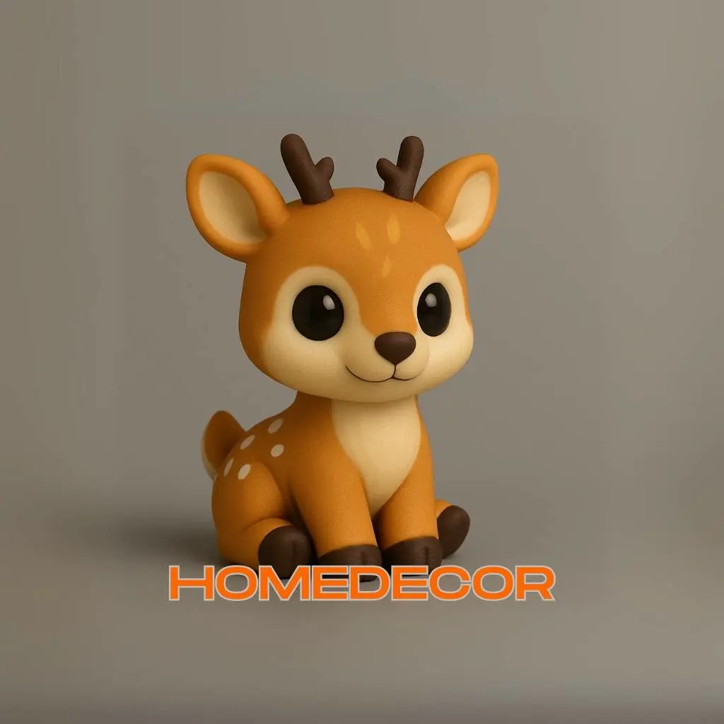3D Printer Files | 3MF File | Cute Deer | Creality Cloud