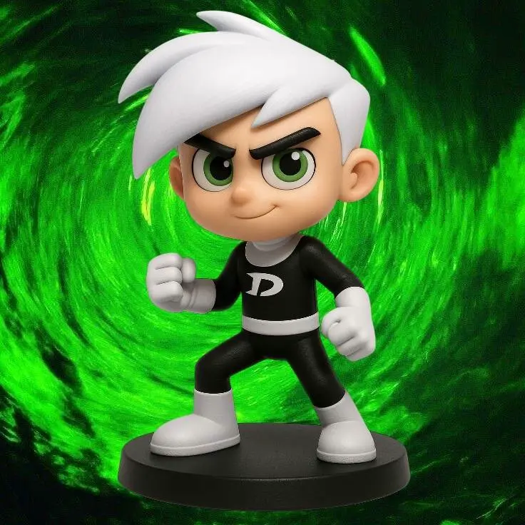 Characters & Creatures STL Download - Danny phantomby Legolasfullgamer