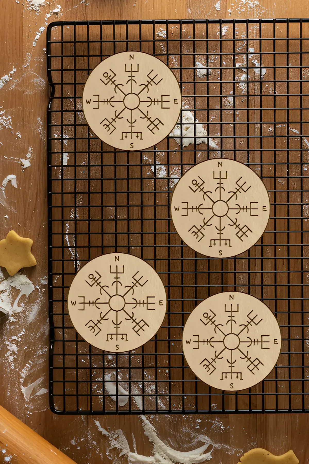 Free Home Decorations & Ornaments STL Download - Viking Cookie Cutter ...