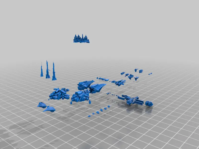 Free Other STL Download - several bfg sections exploded plus 3mf files ...