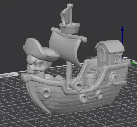 3D Printer Files | 3MF File | ☠️ Pirate Ship Statue | Creality Cloud