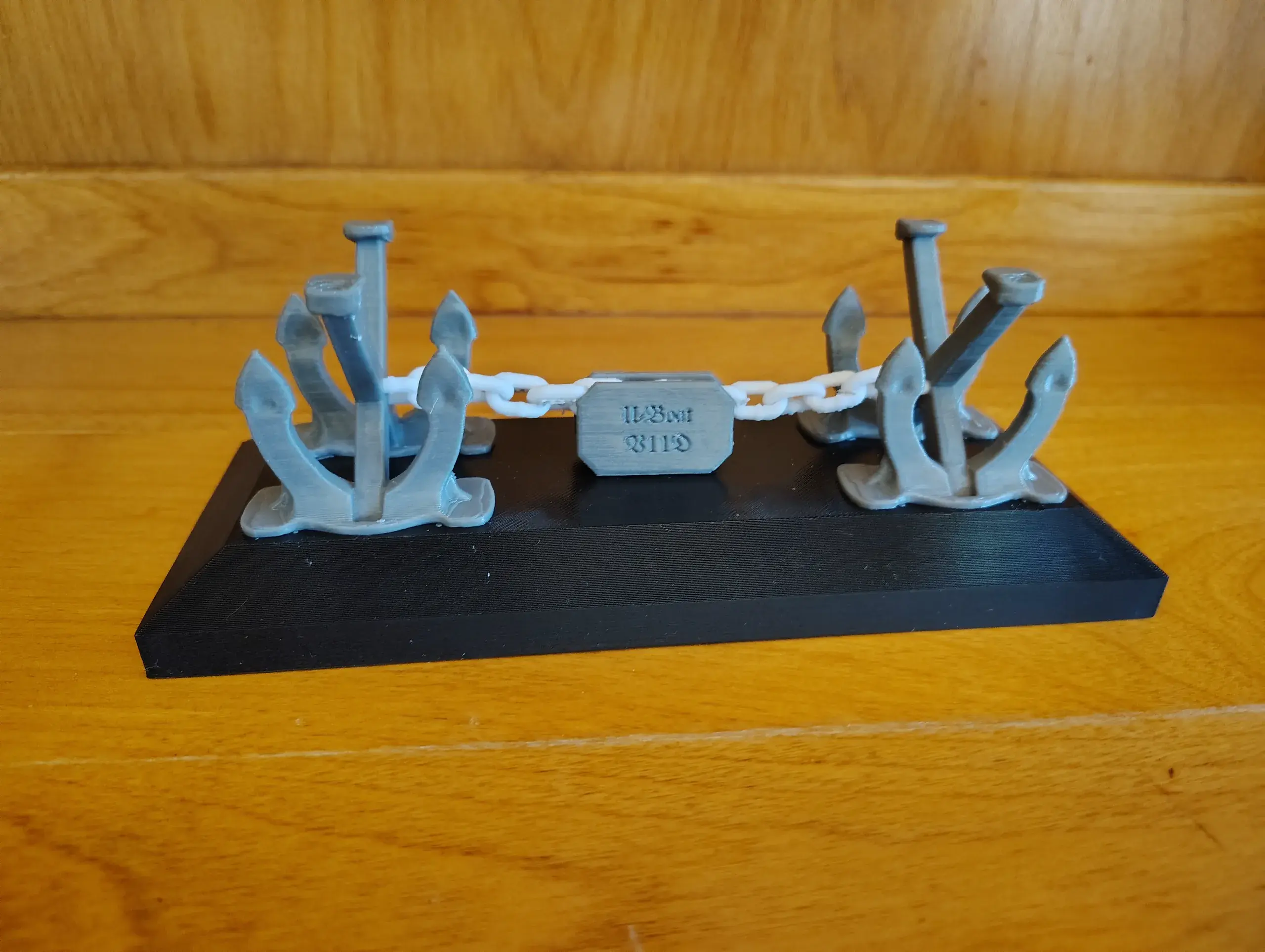 3D Printer Files | 3MF File | Anchor and Chain Model Ship Stands ...