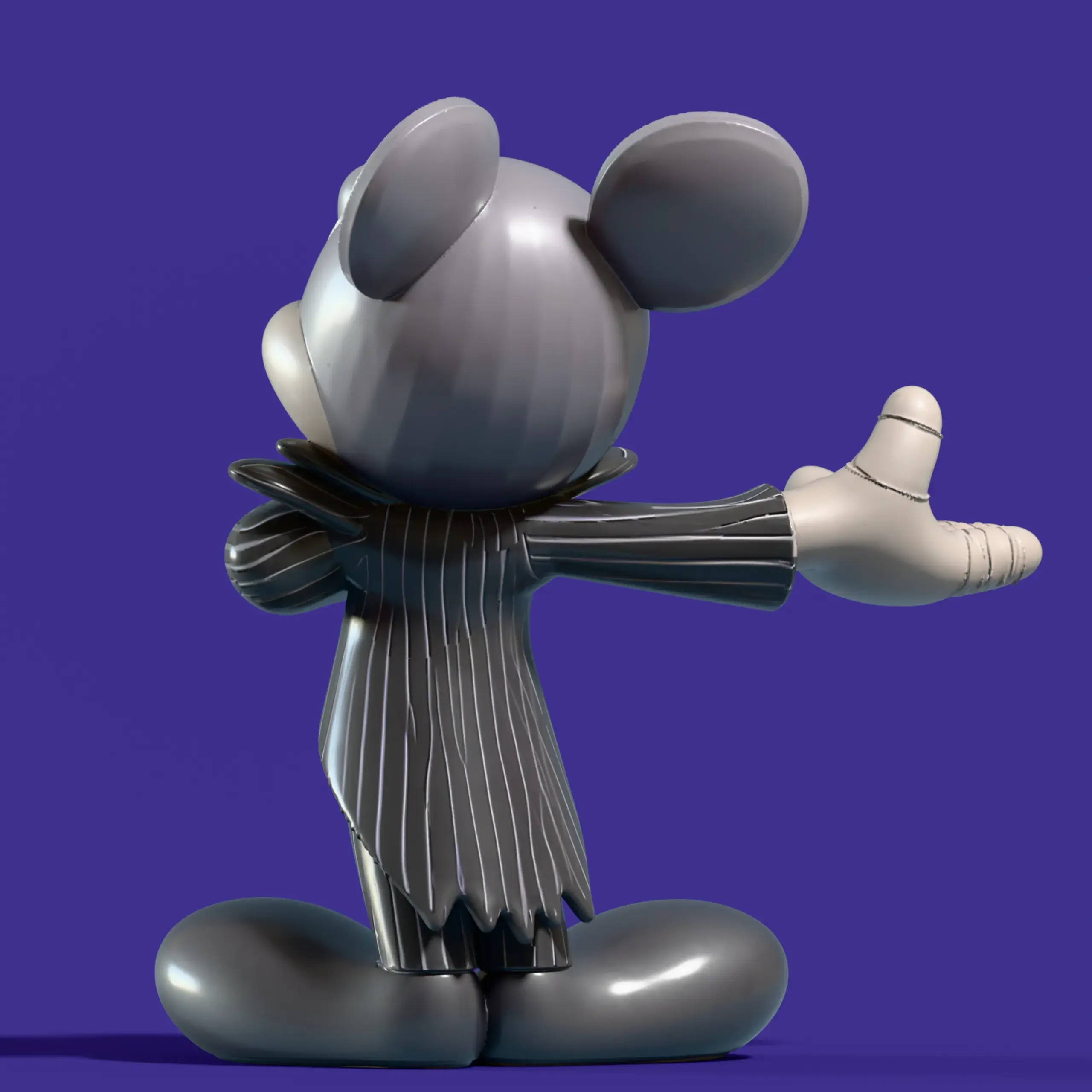 3D Printer Files | 3MF File | MIckey Jack Skellington Fan Art ...