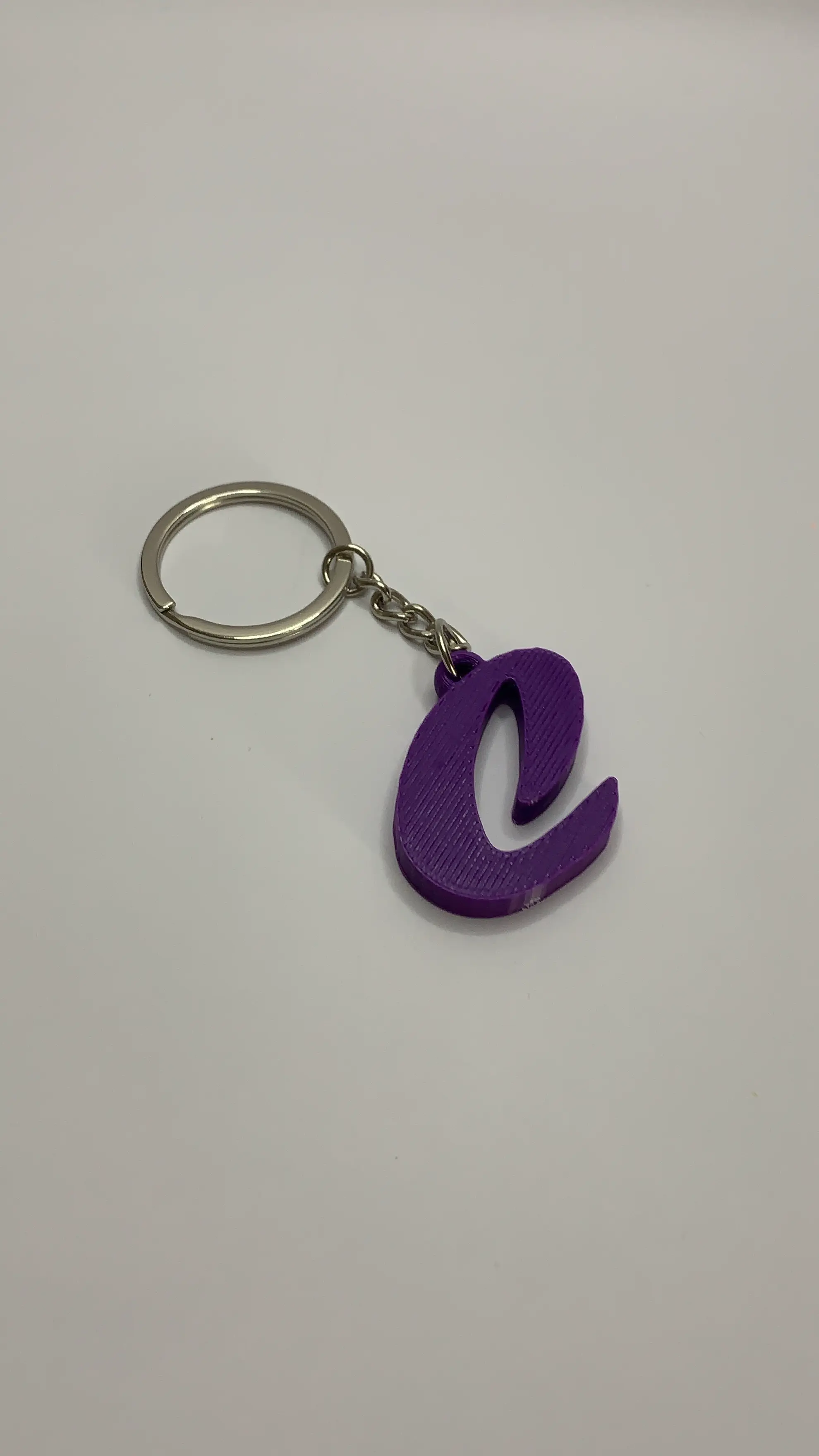 Jewelry & Accessories STL Download - Letter C Keychainby Mu3D