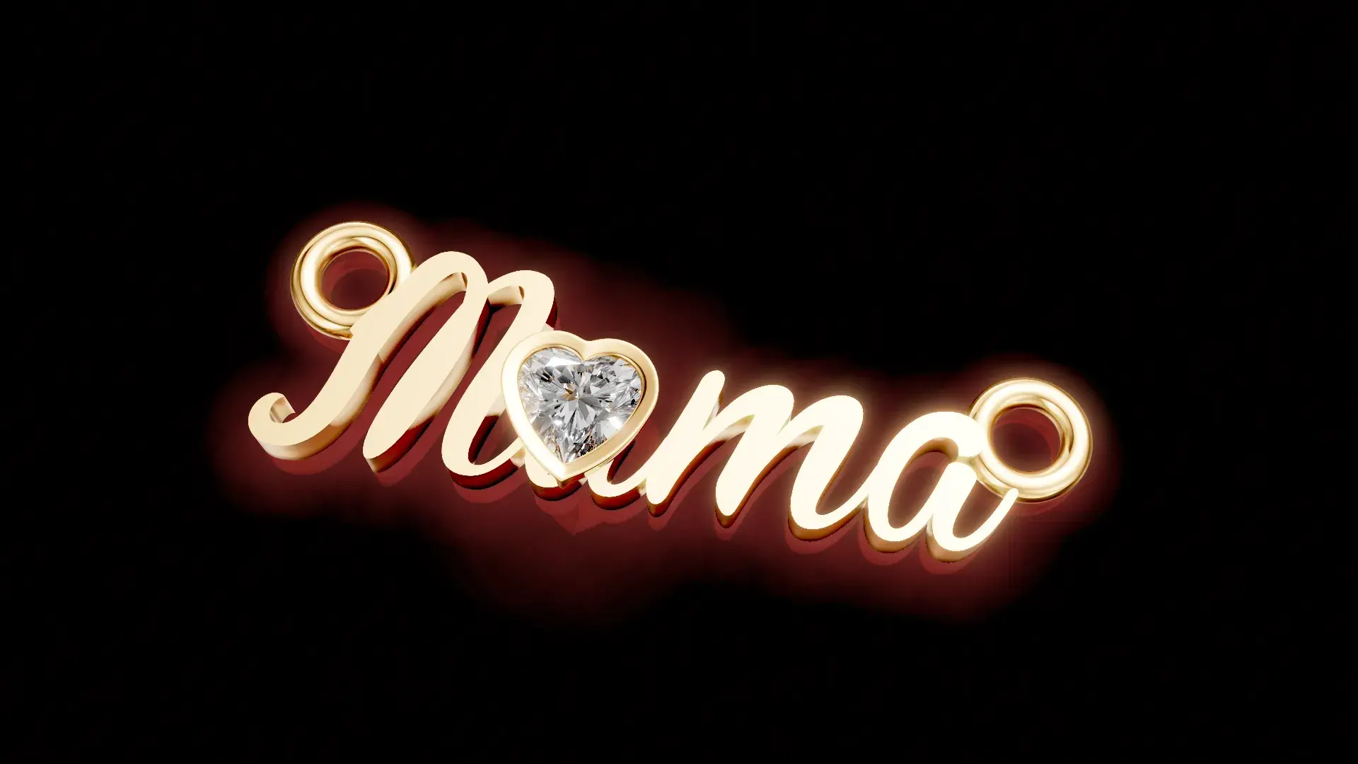 Jewelry & Accessories STL Download - Mama Name Pendantby Christina3d