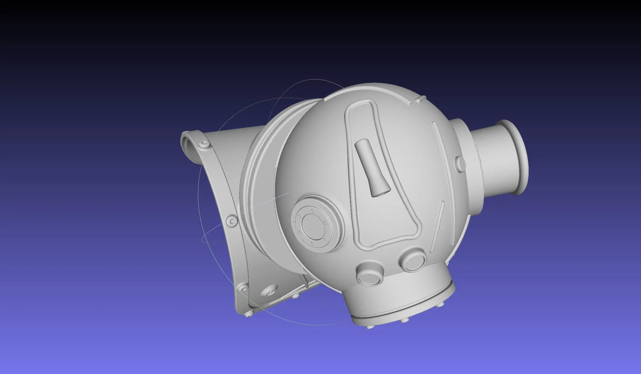 Cosplay STL Download - Bioshock Big Sister Helmetby Julian Danzer