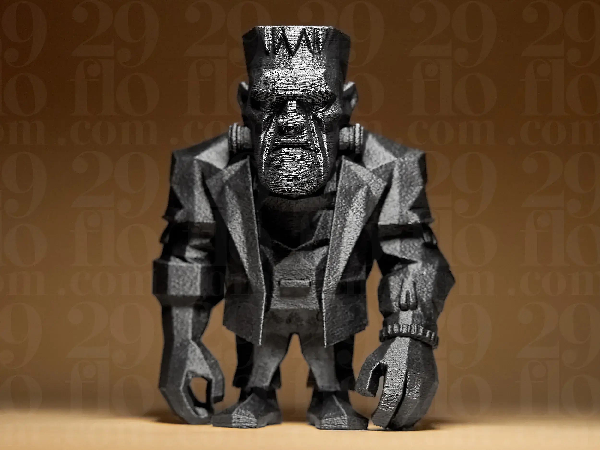 3D Printer Files | 3MF File | Geometric Frankenstein Figurine ...