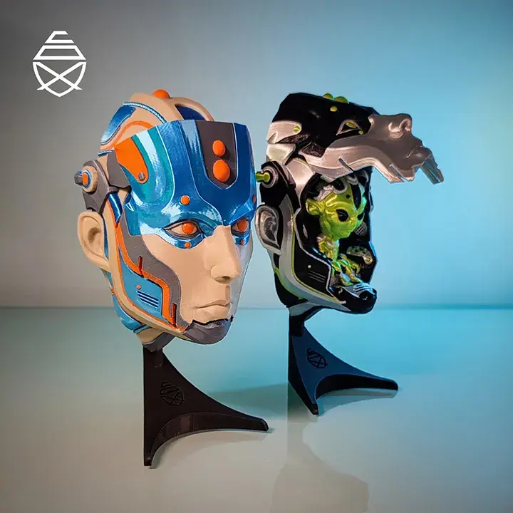 Characters & Creatures STL загрузка - ALIENBOT - PipeCox