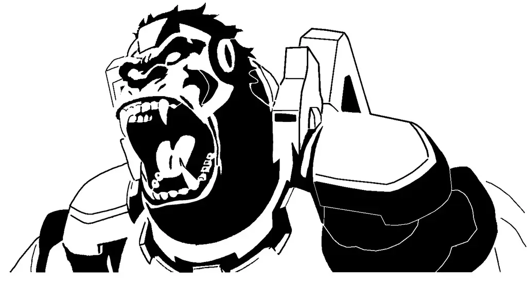 Free Digital Art STL Download - OW Winston stencilby SMT_M 🦊