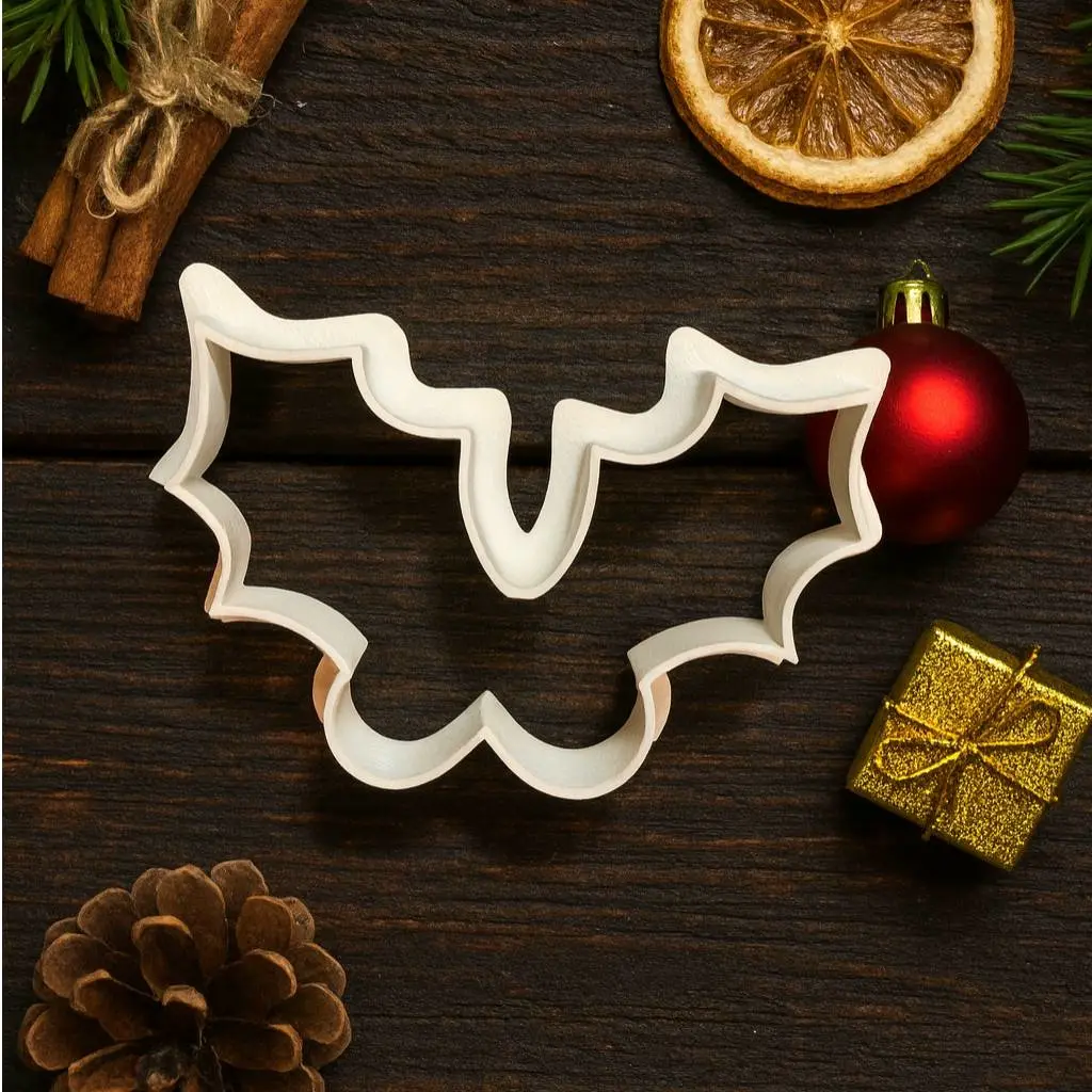 3D Printer Files | 3MF File | Christmas Holly Cookie Cutter | Creality ...