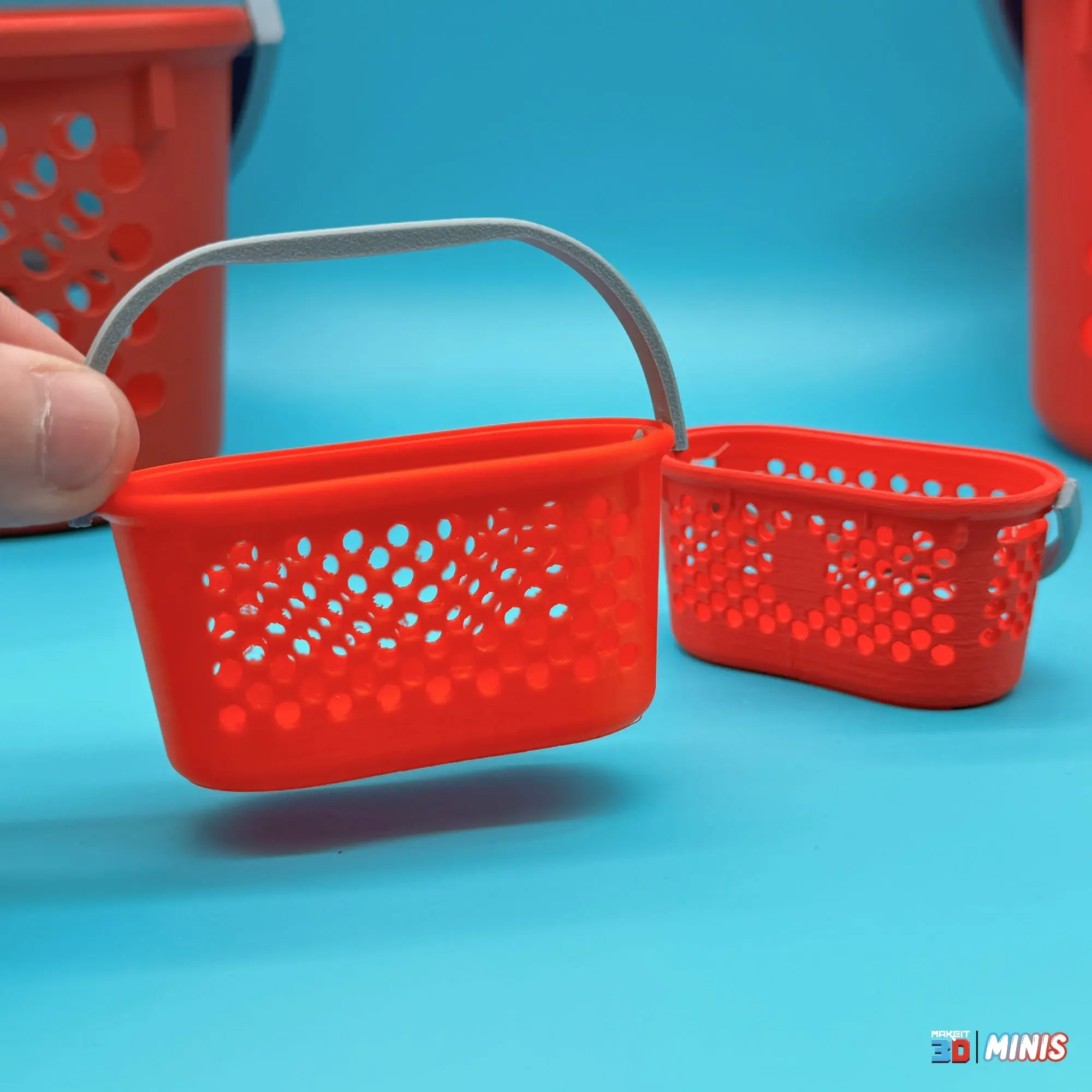 Home Decorations & Ornaments STL Download - 3D Printable Mini Basket ...
