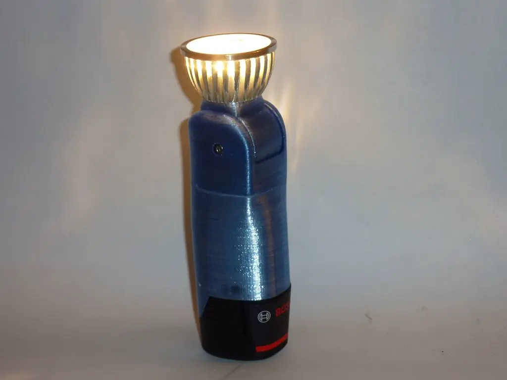 Free Home Appliance Accessories STL Download - Bosch 12V flashlight ...