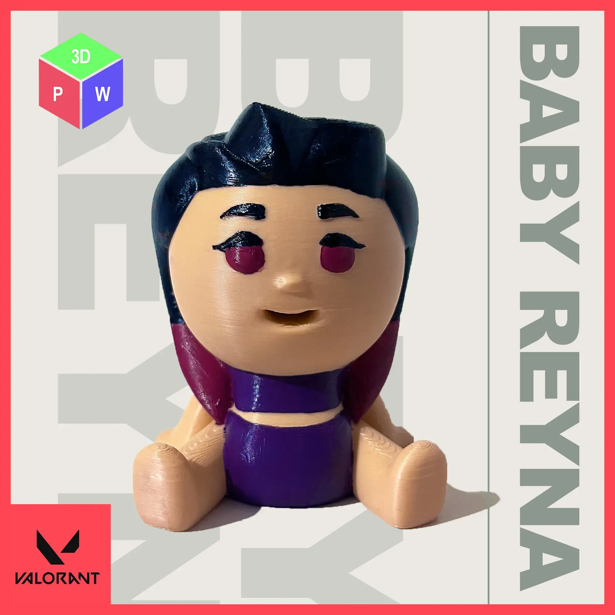 Other STL Download - Valorant - Baby Reynaby 3D PRINT WIZARDRY