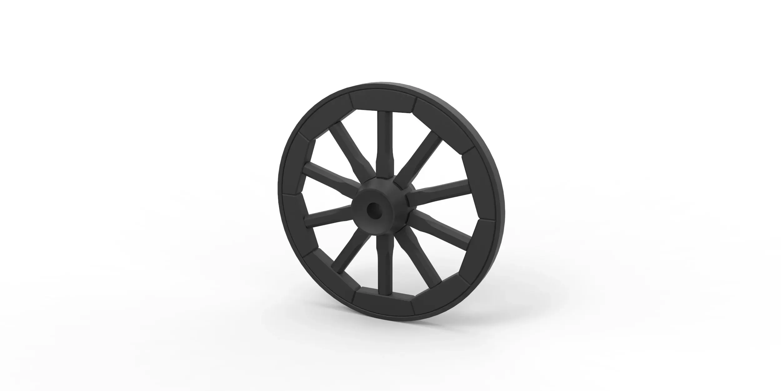 Miniature Games & Accessories STL Download - Diecast Wagon wheelby ...