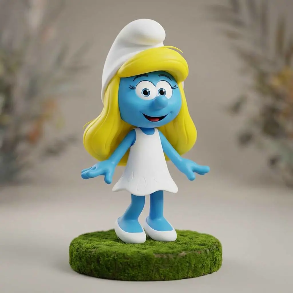 3D Printer Files | 3MF File | Smurfette | Creality Cloud