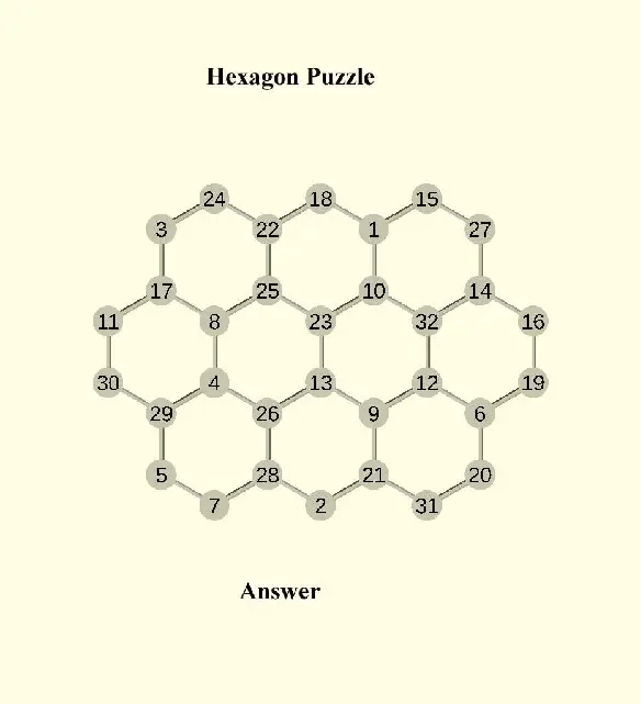 Free Board Games & Card Games STL Download - Hexagonal Array Puzzle by ...