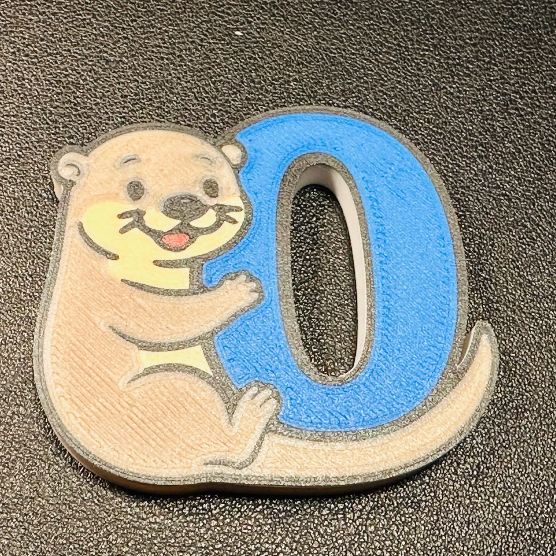 3D Printer Files | 3MF File | Letter O “Otter” 🐾 Animal Alphabet ...