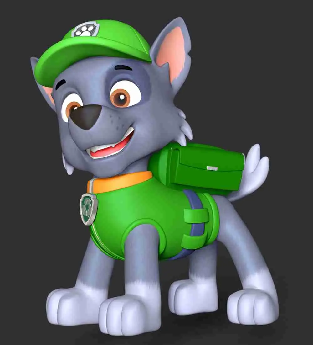 Characters & Creatures STL Download - Rocky Rescue Uniformby LoveModels