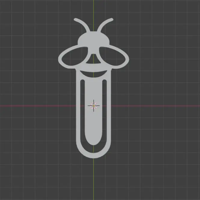 3D Printer Files | 3MF File | Bee bookmark | Creality Cloud