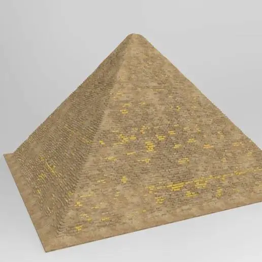 Characters & Creatures STL Download - The Great Pyramid -Kheops (Khufu) Pyramidby ARROW-STUDIO