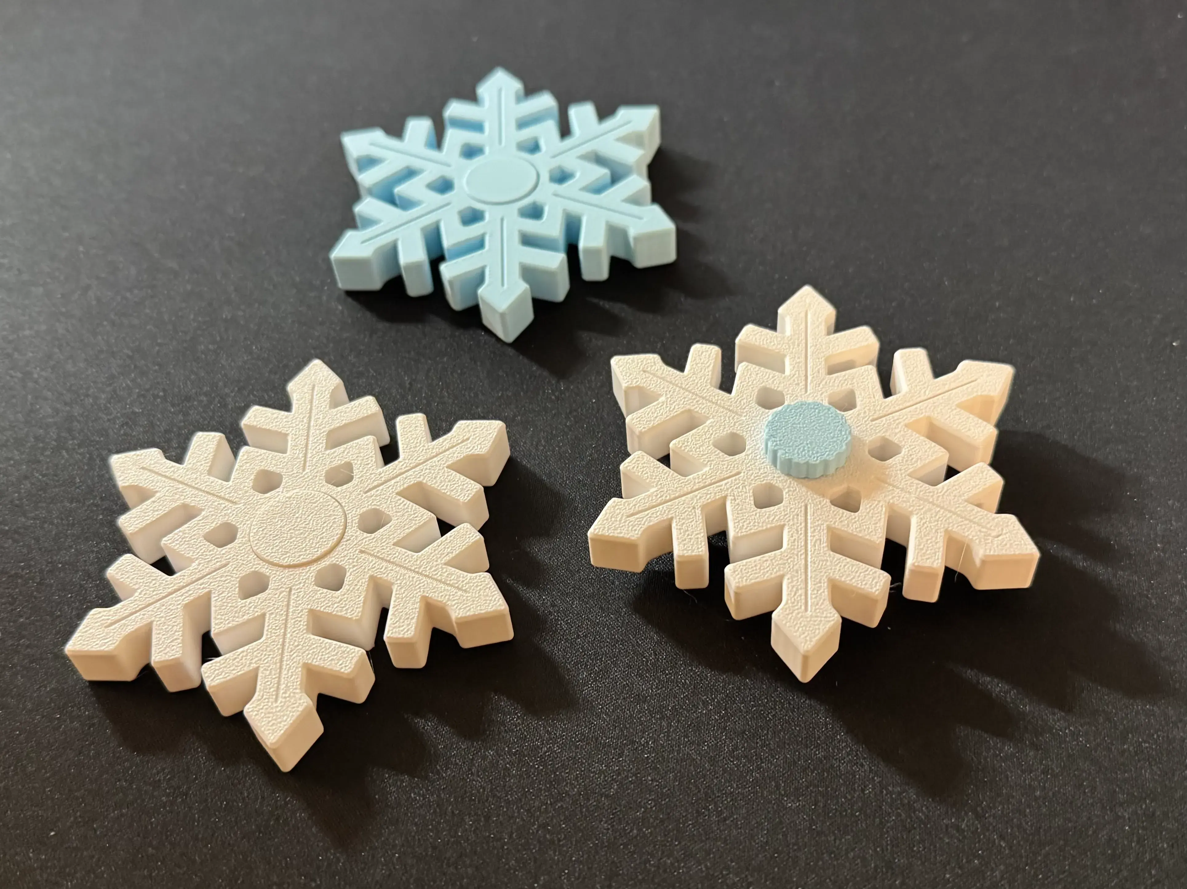 Snowflake Fidget Spinner 2 | 3D models download | Creality Cloud