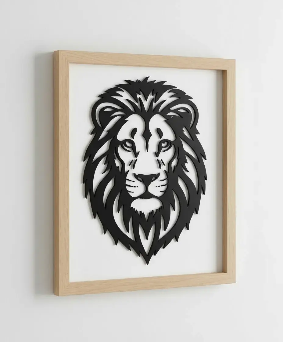 Sculptures & Artworks STL Download - Regal Lion – Bold Mane ...