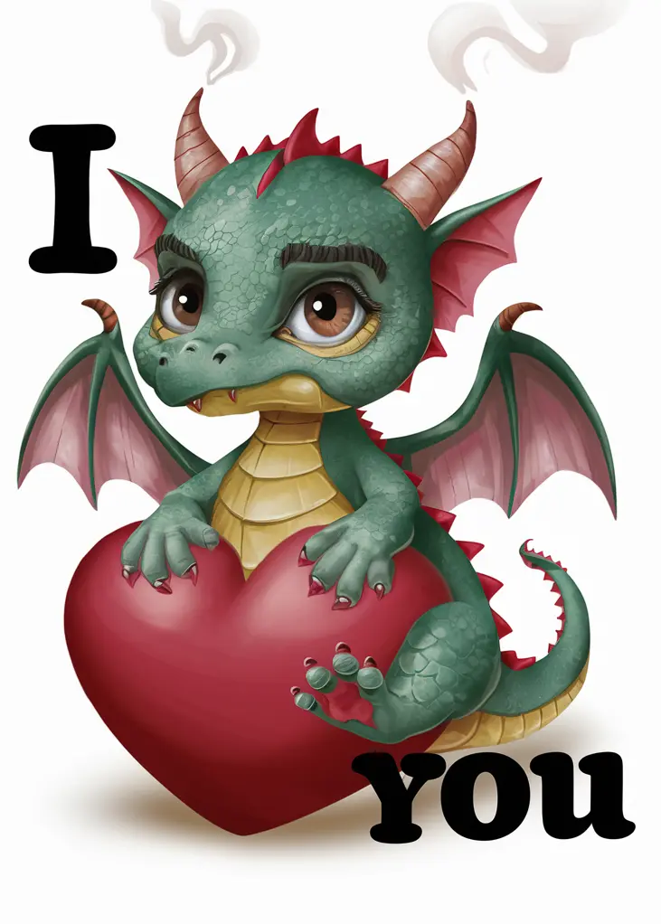 Characters & Creatures STL Download - I Love Youby Andrew Bee