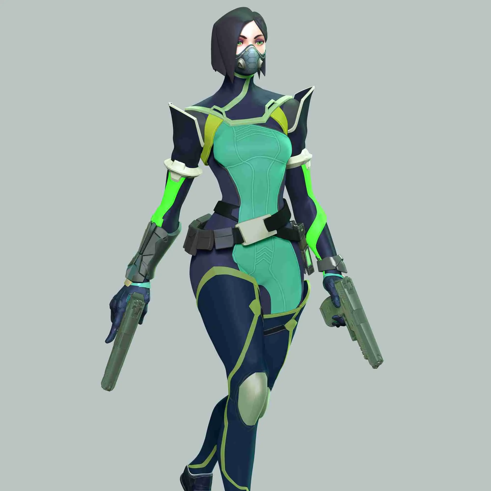 Cosplay STL Download - Valorant - Viperby LoveModels