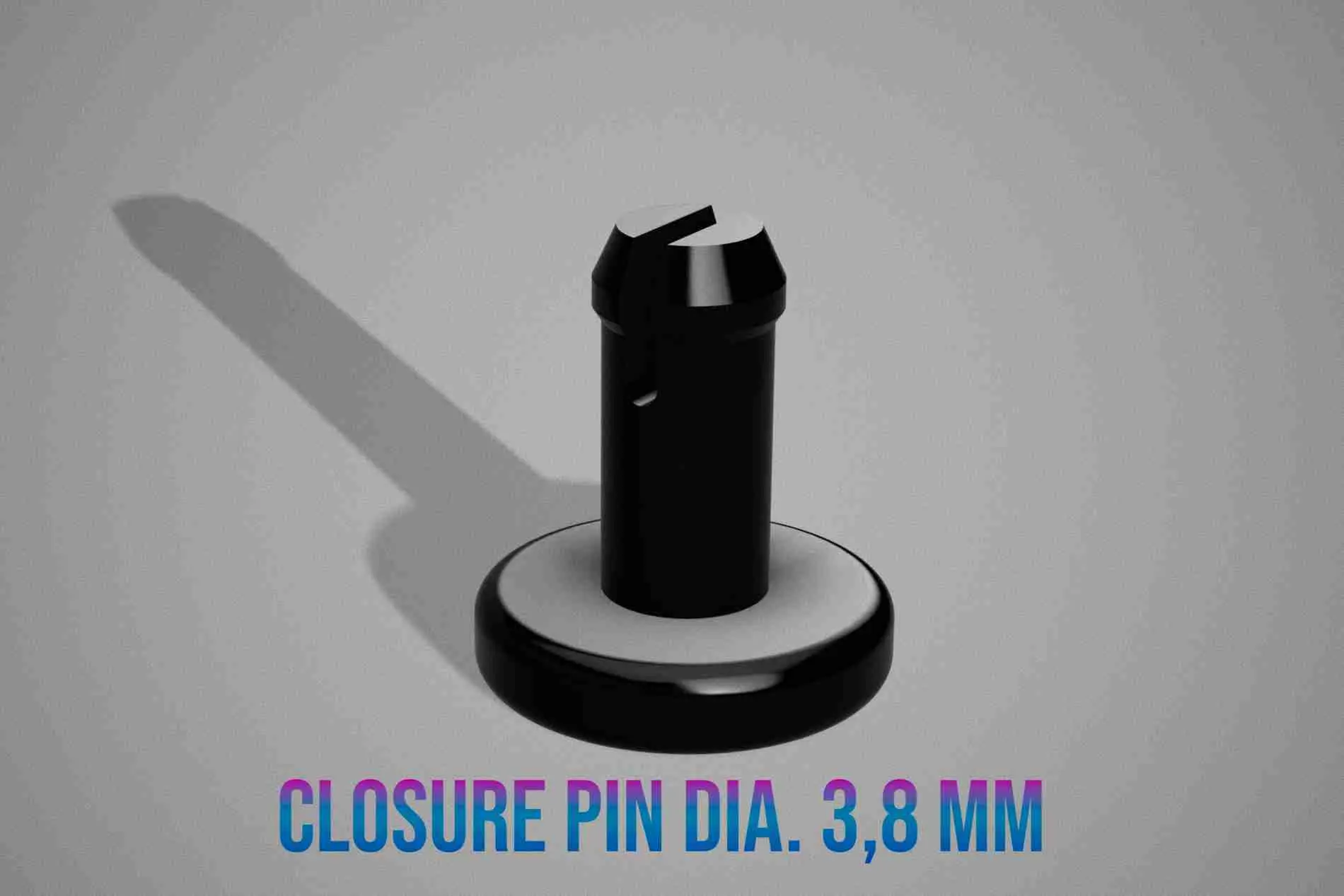 Tools & Spare Parts STL Download - Closure Pin dia. 3,8 mmby ...