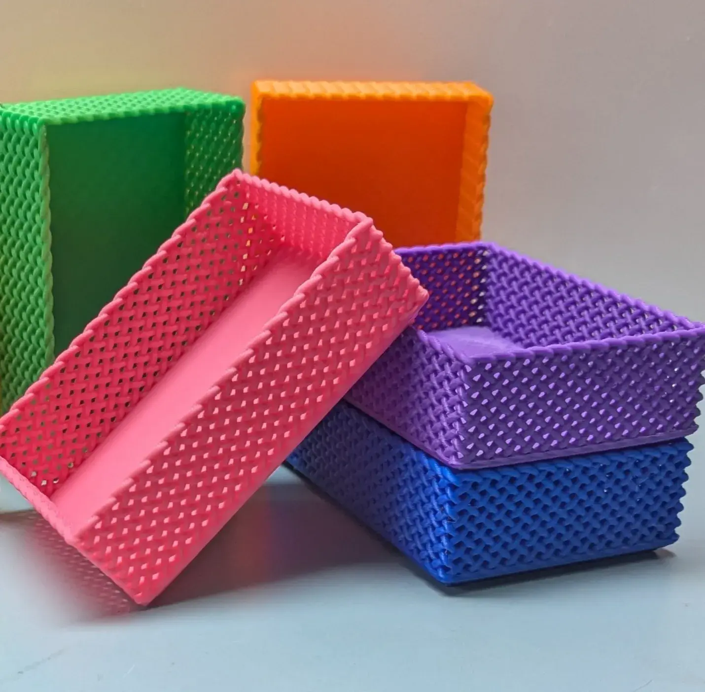 3D Printer Files | 3MF File | Stackable Baskets | Creality Cloud