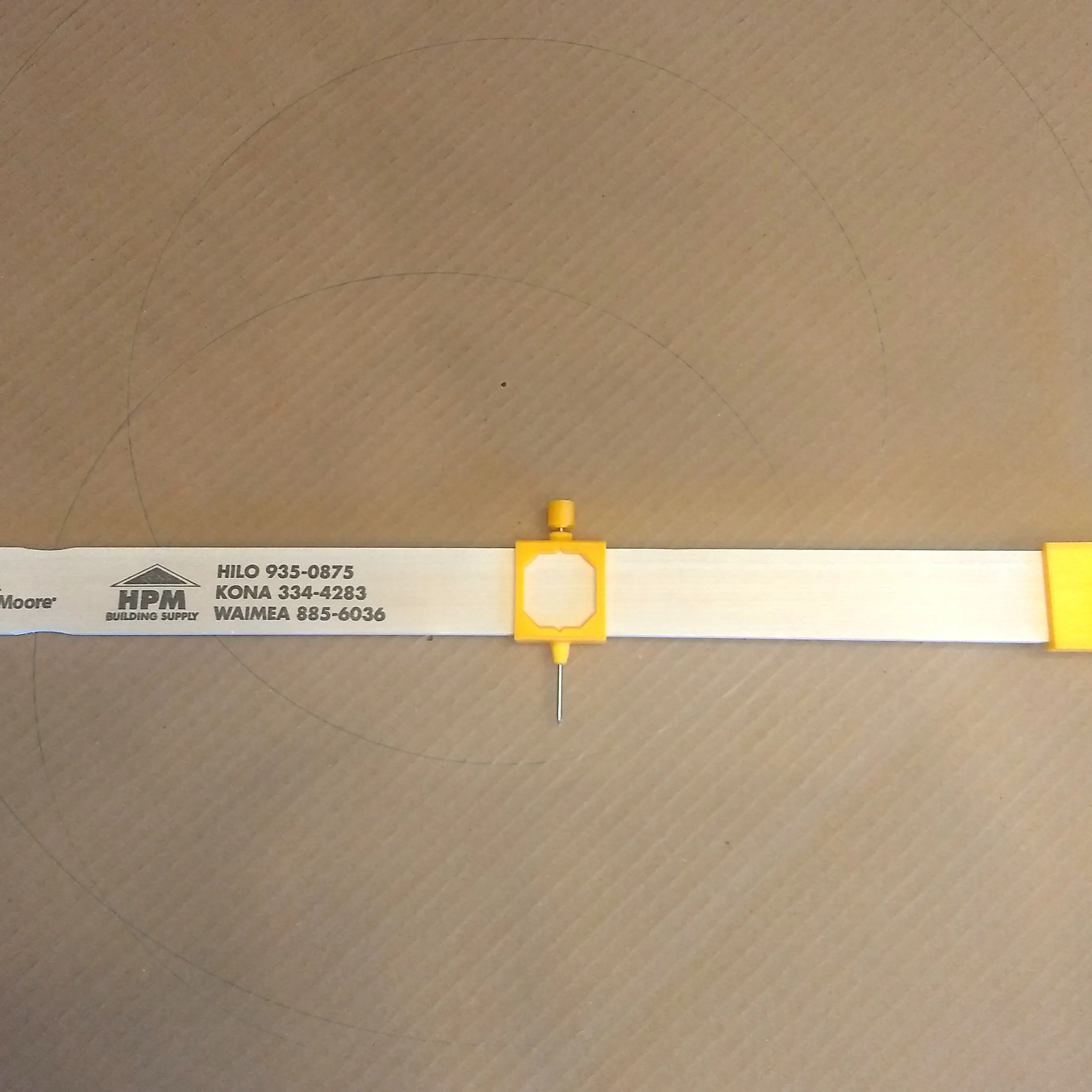 3D Printer Files | 3MF File | 5 gallon paint stick trammel/compass ...