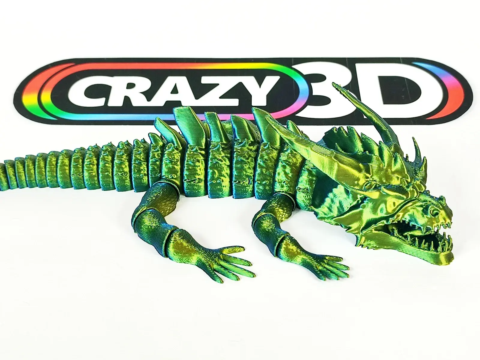Other STL Download - Ultra articulated Dragon Lizardby Crazy3D