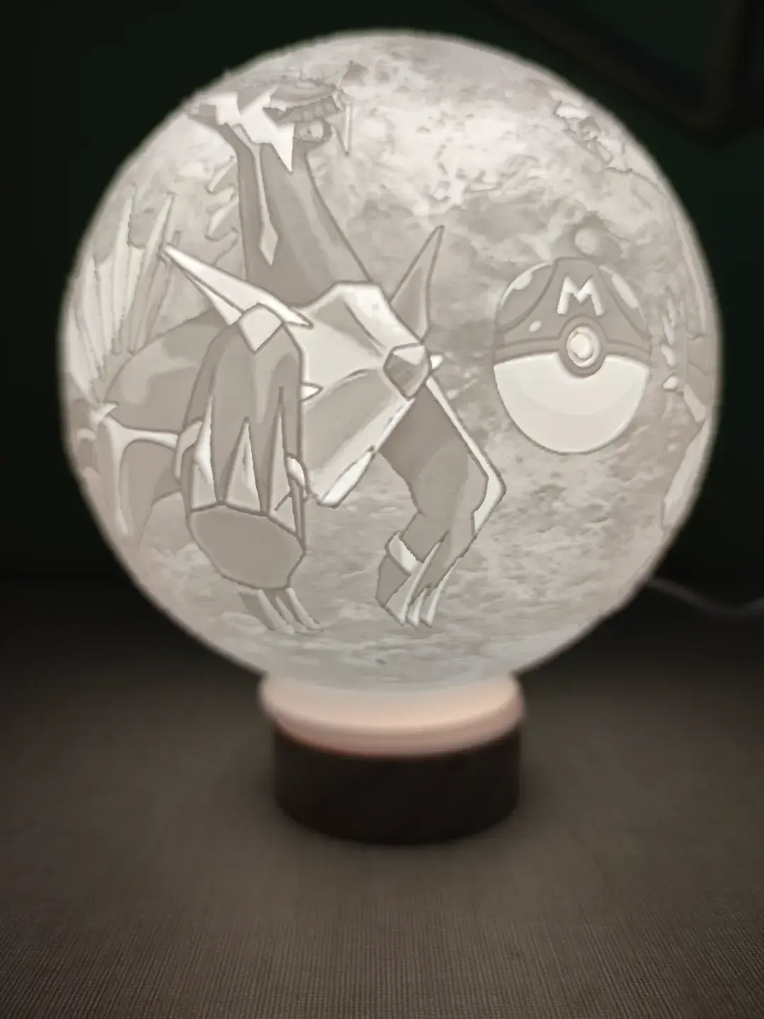 3D Printer Files | 3MF File | LITHOPHANE Legendary Pokémon | Creality Cloud