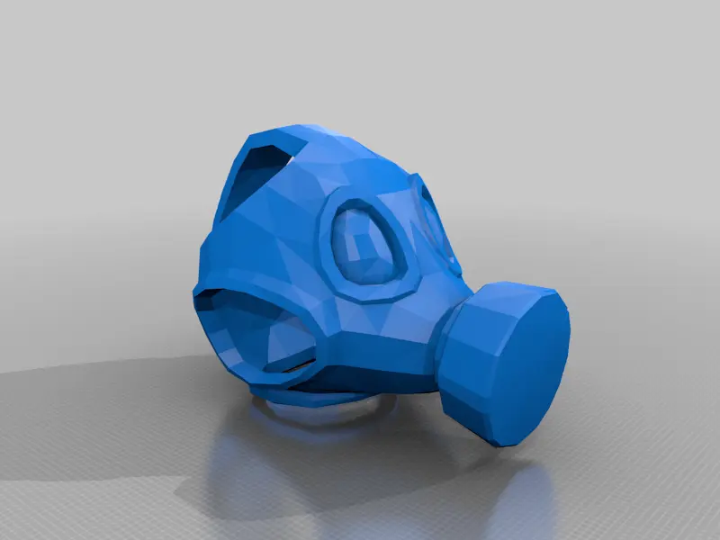 Free Characters & Creatures STL Download - Gas Mask - cartoon ...