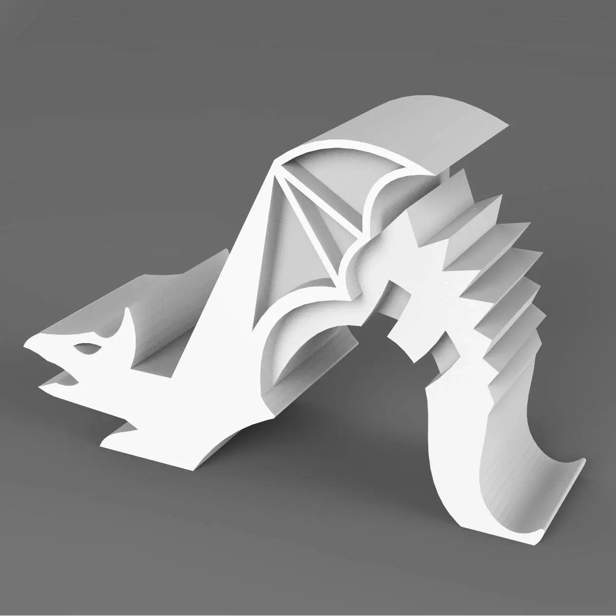 3D Printer Files | 3MF File | Dragon Phone Holder | Creality Cloud