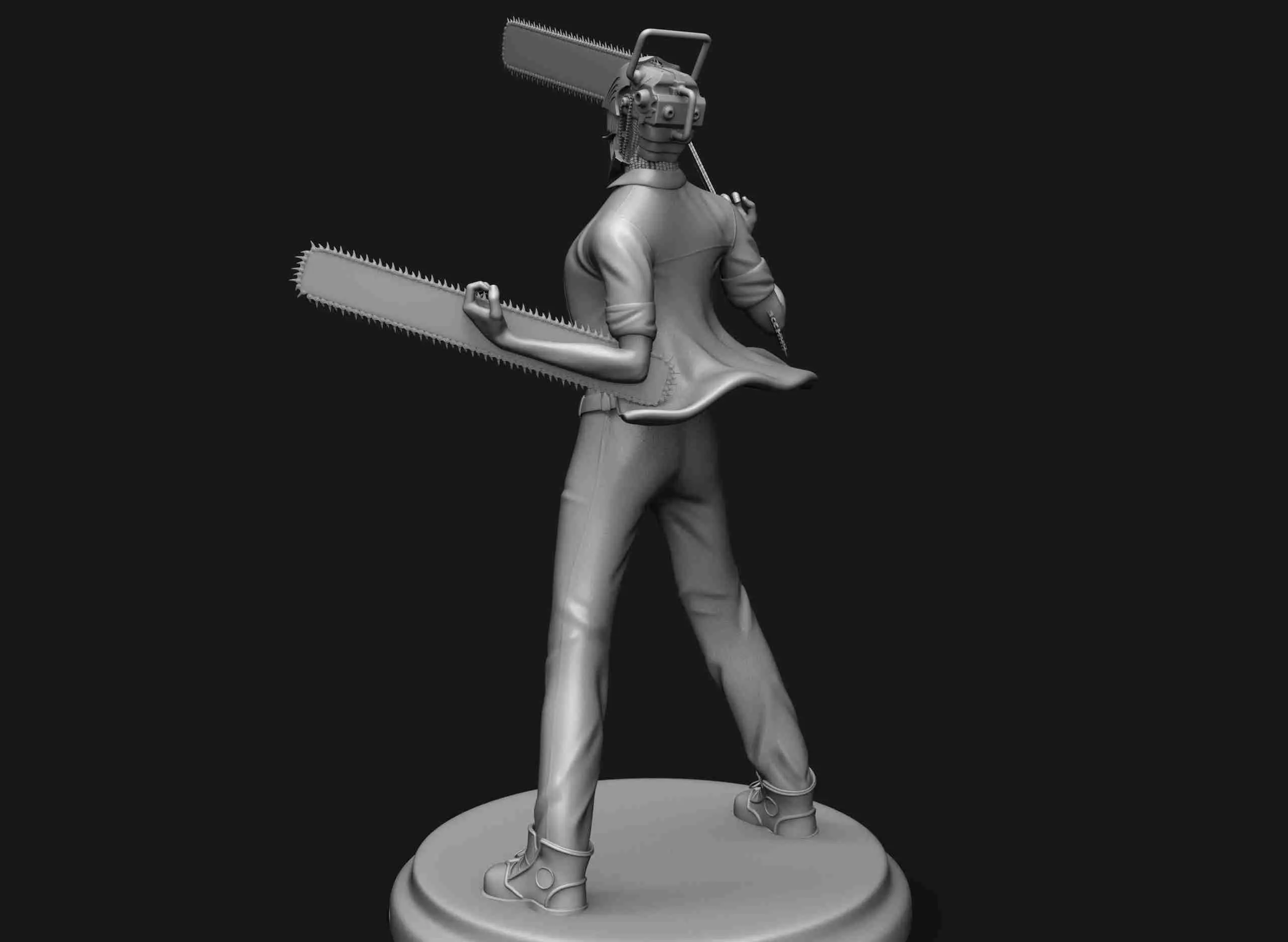 DENJI CHAINSAW MAN - READY TO PRINT 3D MODEL | 3D models download ...