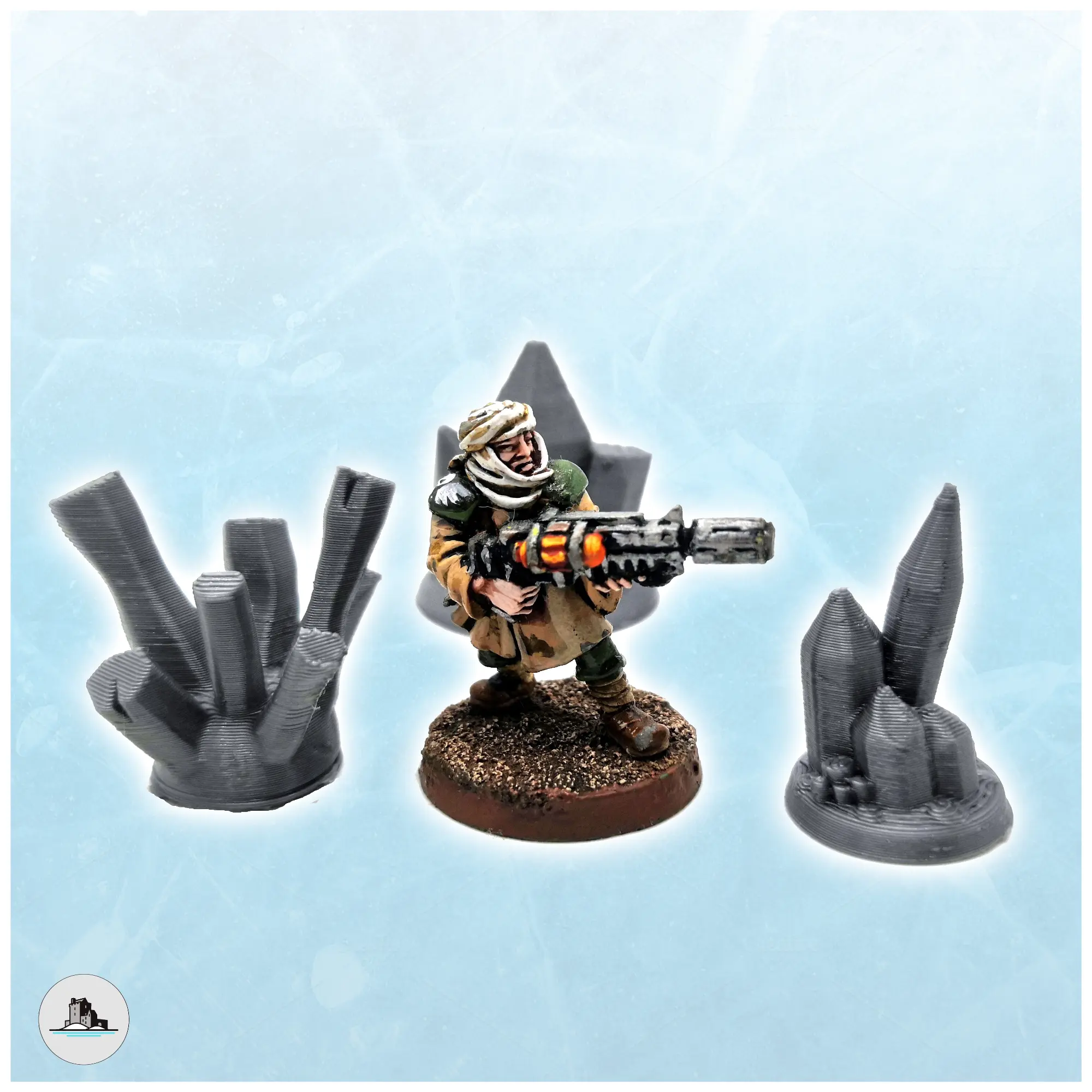 Other STL Download - Set of crystals - miniatures warhammer terrain ...