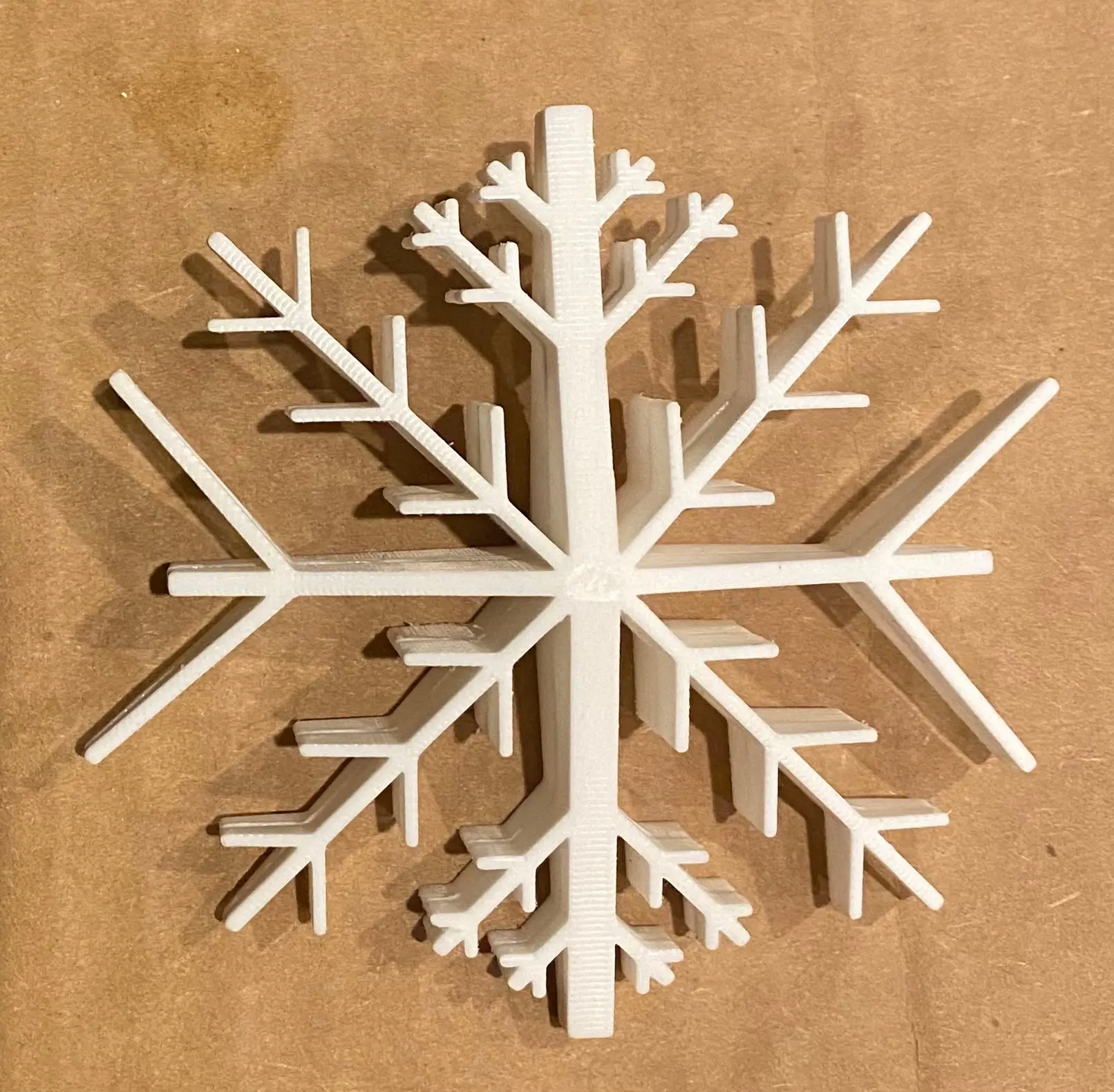 3D Printer Files | 3MF File | Snowflake ornament or decoration ...