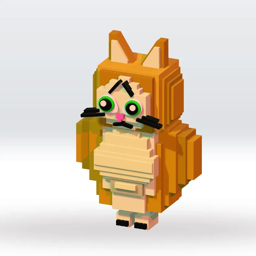 Characters & Creatures STL Download - Meowl STL Multipart Steal A ...