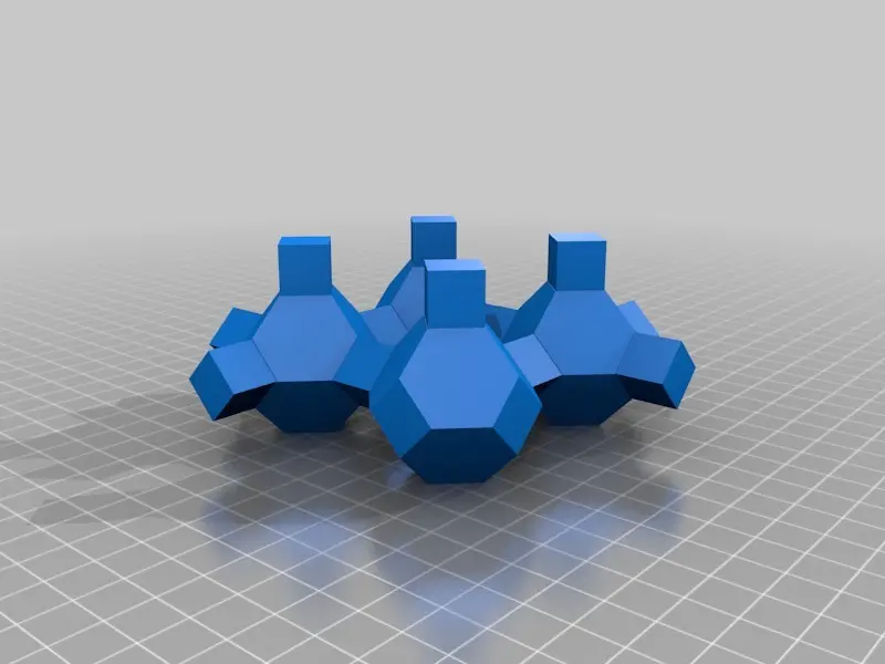 3D Printer Files | 3MF File | A Packing of Polyhedra | Creality Cloud