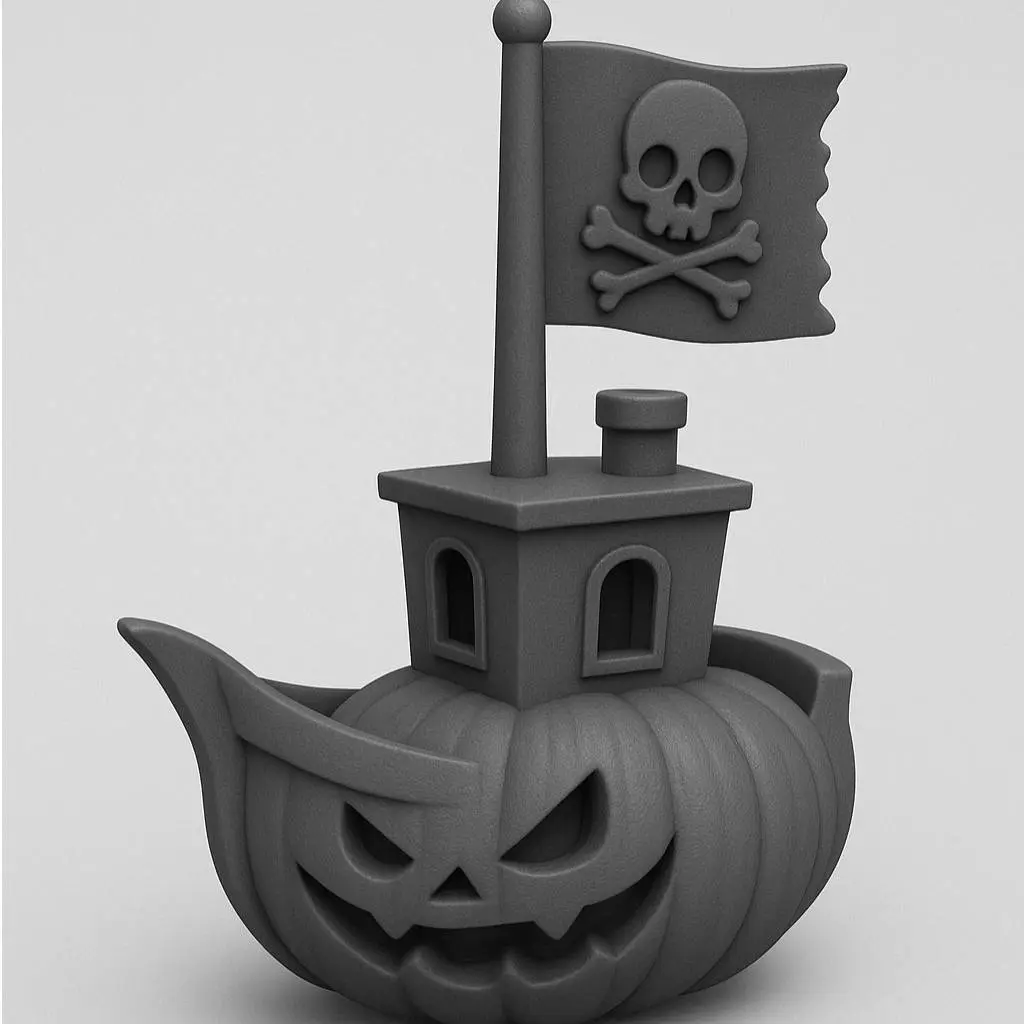 3D Printer Files | 3MF File | Halloween Benchy | Creality Cloud