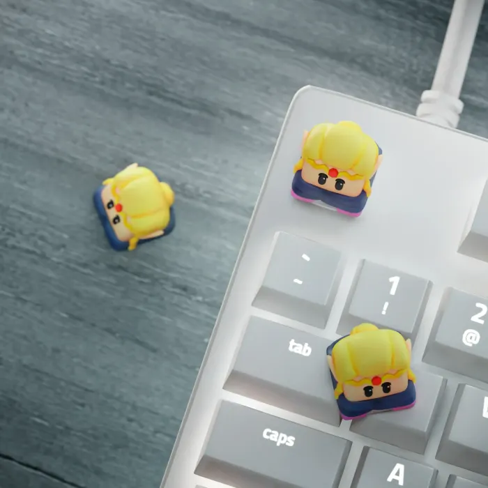 Miniature Games & Accessories STL Download - Zelda and Link keycaps ...