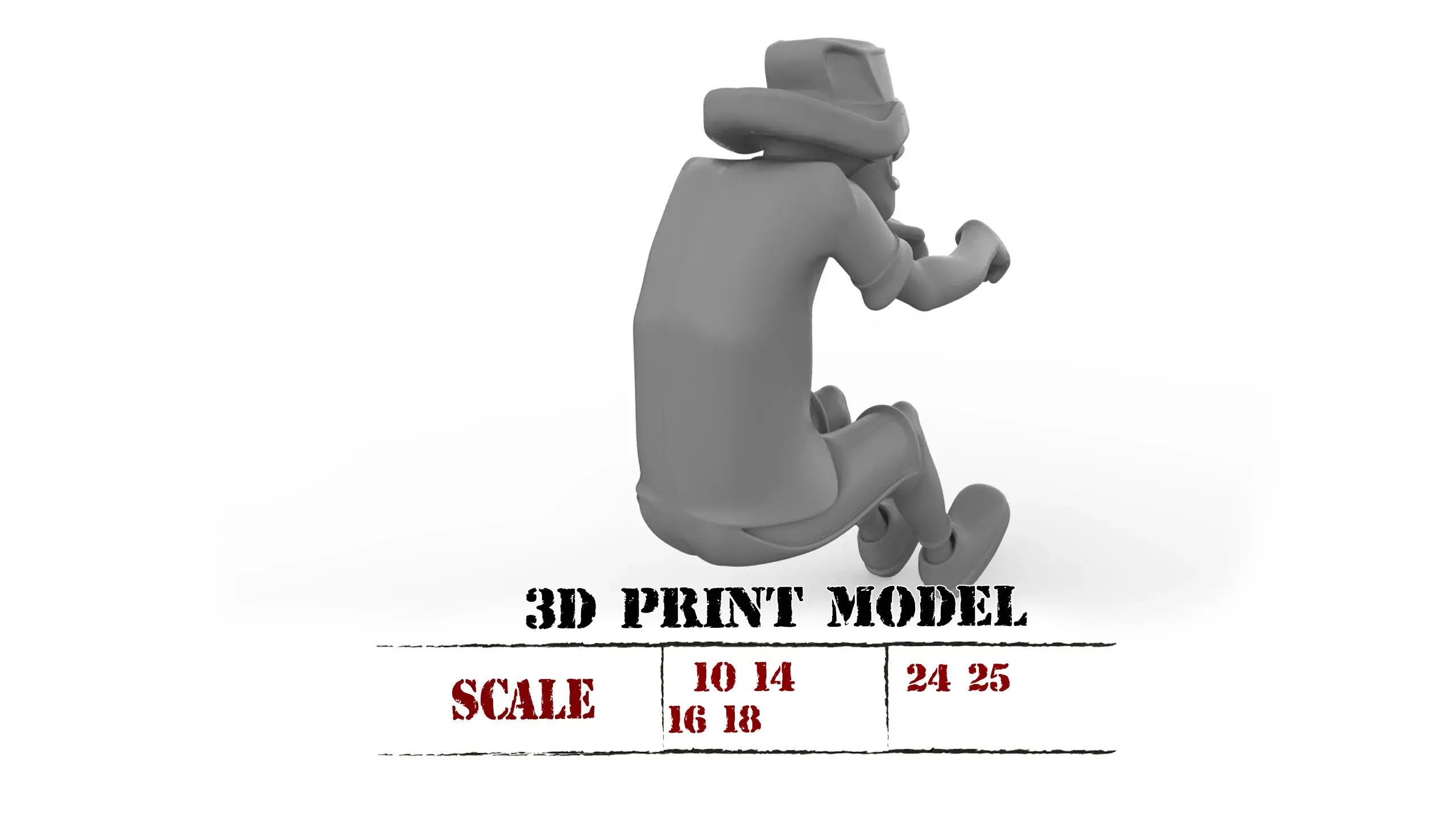 3D Printer Files | 3MF File | FREE STL: Scale Driver Figure 3D print ...